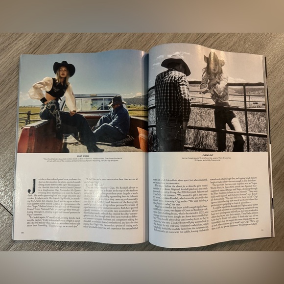 Vogue | Other | New Vogue October 225 Kendall And Gigi Magazine | Poshmark